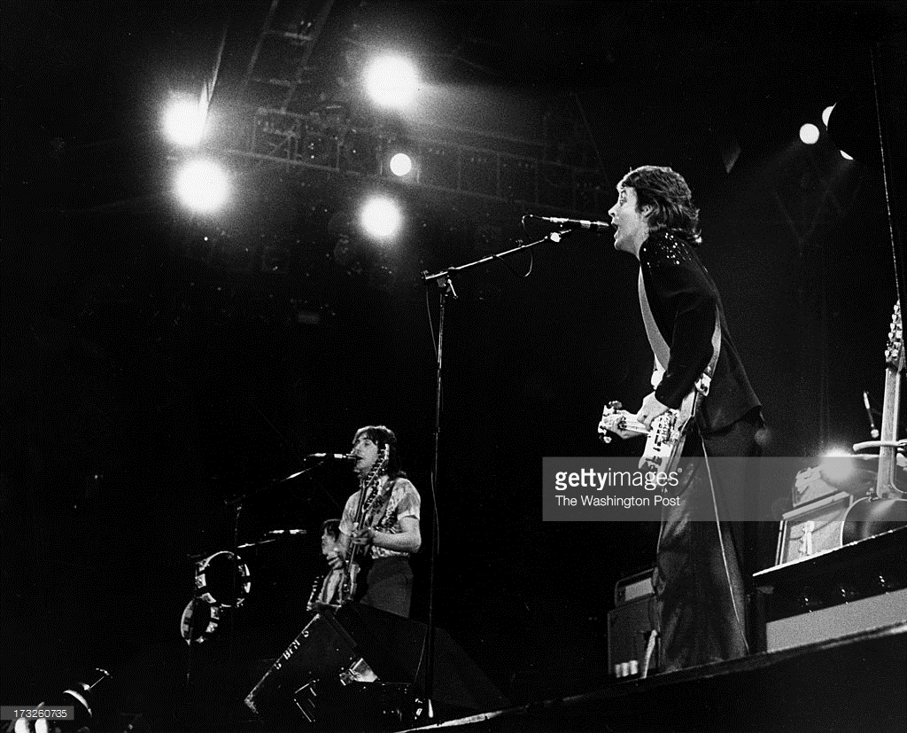 Wings concert at Capital Centre in Landover on May 15, 1976