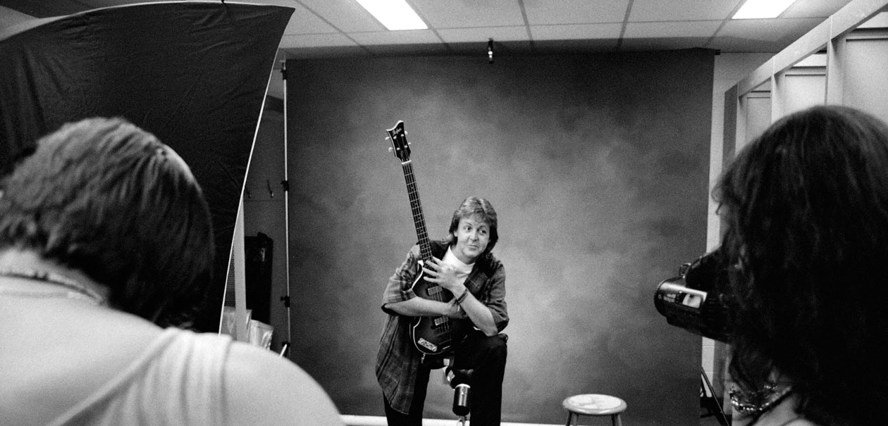 Paul McCartney concert at Blockbuster Pavilion in Charlotte on Jun 15 ...