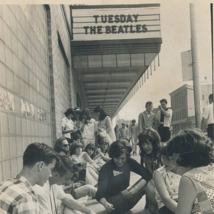 The Beatles concert at Maple Leaf Gardens in Toronto on Aug 17, 1965 ...