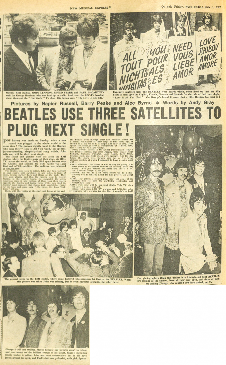 Press conference with The Beatles • Jun 24, 1967