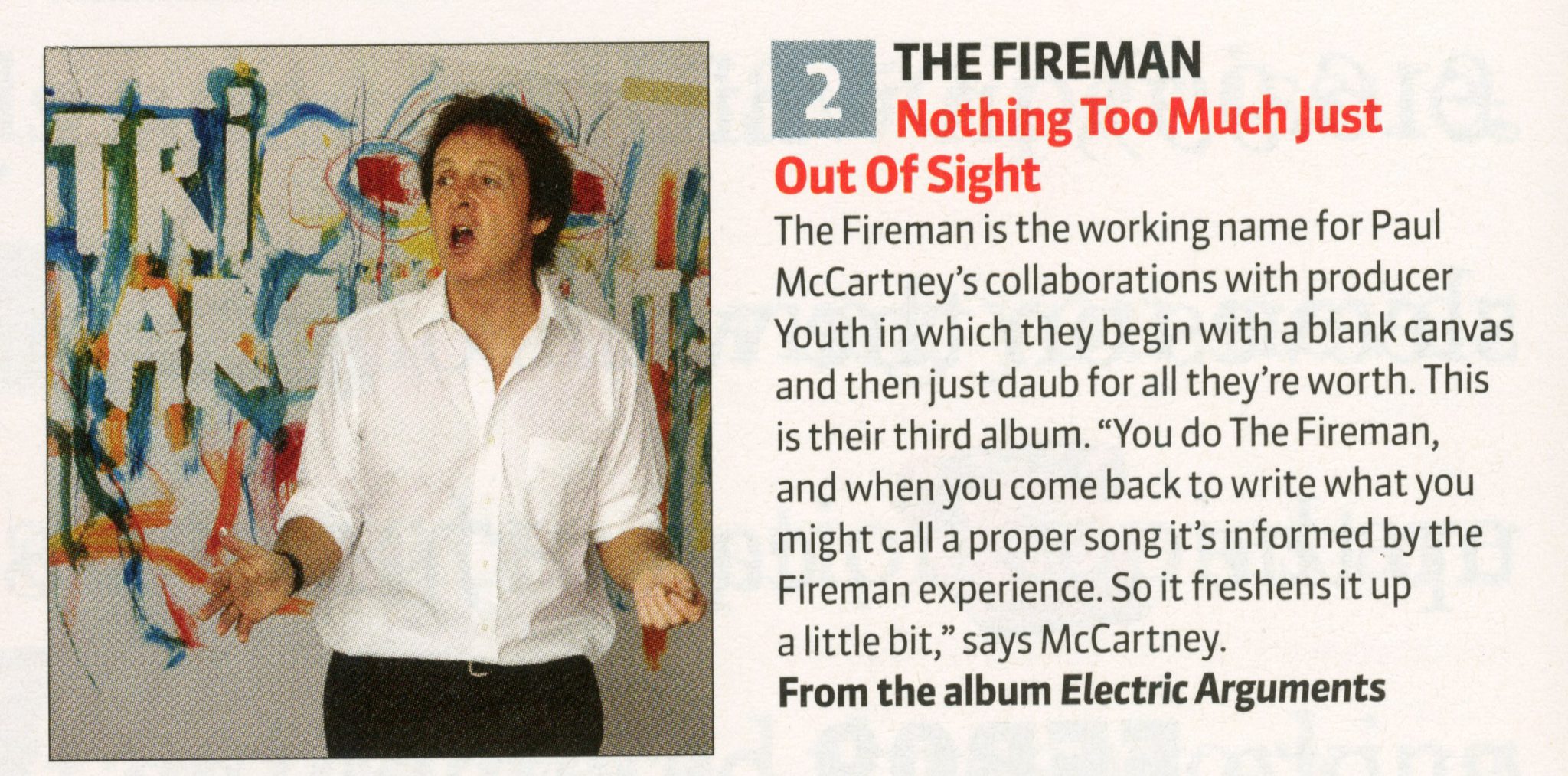 Electric Arguments • Official album by The Fireman