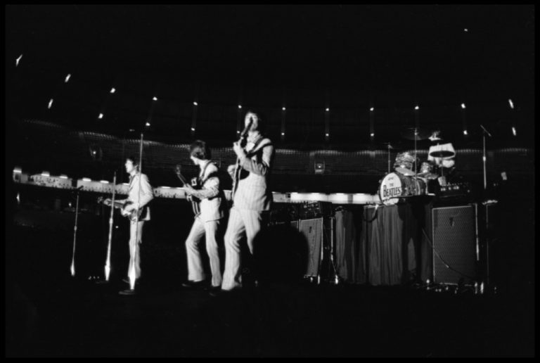 The Beatles concert at D.C. Stadium in Washington on Aug 15, 1966 - The ...
