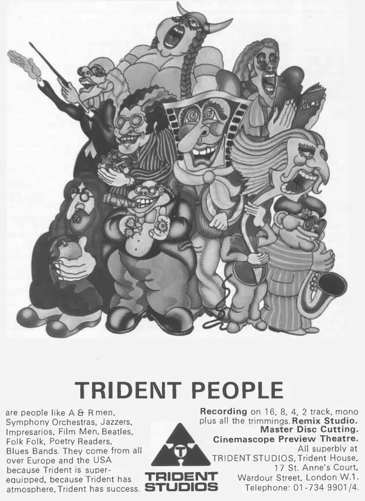 Trident Studios • London • UK (location) • The Paul McCartney Project